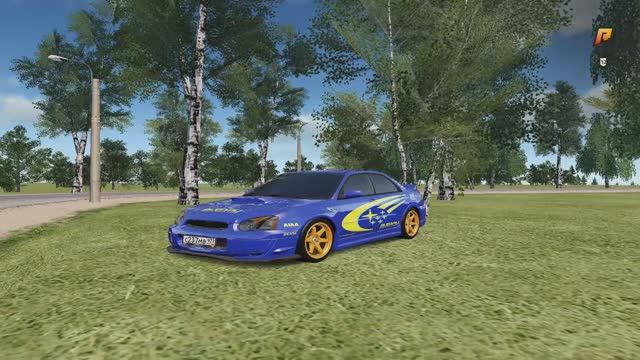 RADMIR RP Путь от бомжа до миллиардера -  Обзор на Subaru WRX STI