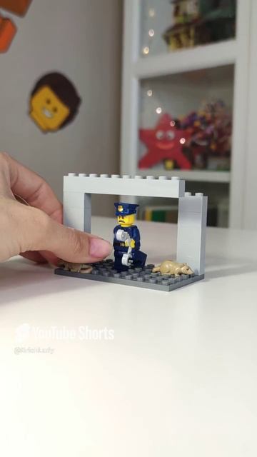 Как построить Иллюзию или фокусы из LEGO. #shorts #tutorial #lego #bricklady