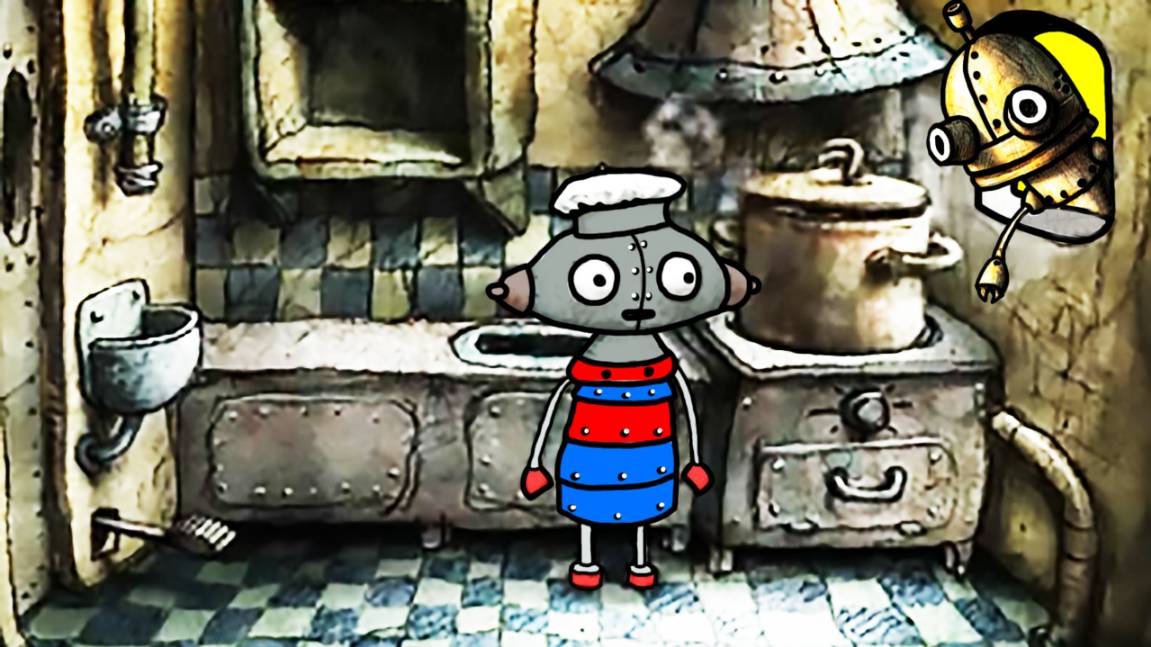 РОБОТ МУСОРЩИК спасает город ЧАСТЬ#7 ИГРА MACHINARIUM на канале Мистер Игрушкин