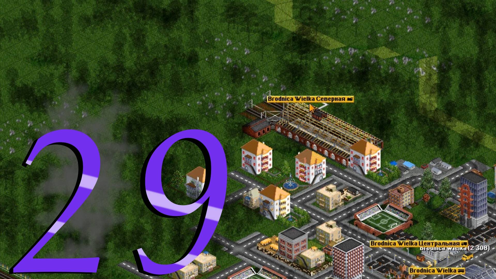 OpenTTD Соло №29 Задел растущим городам