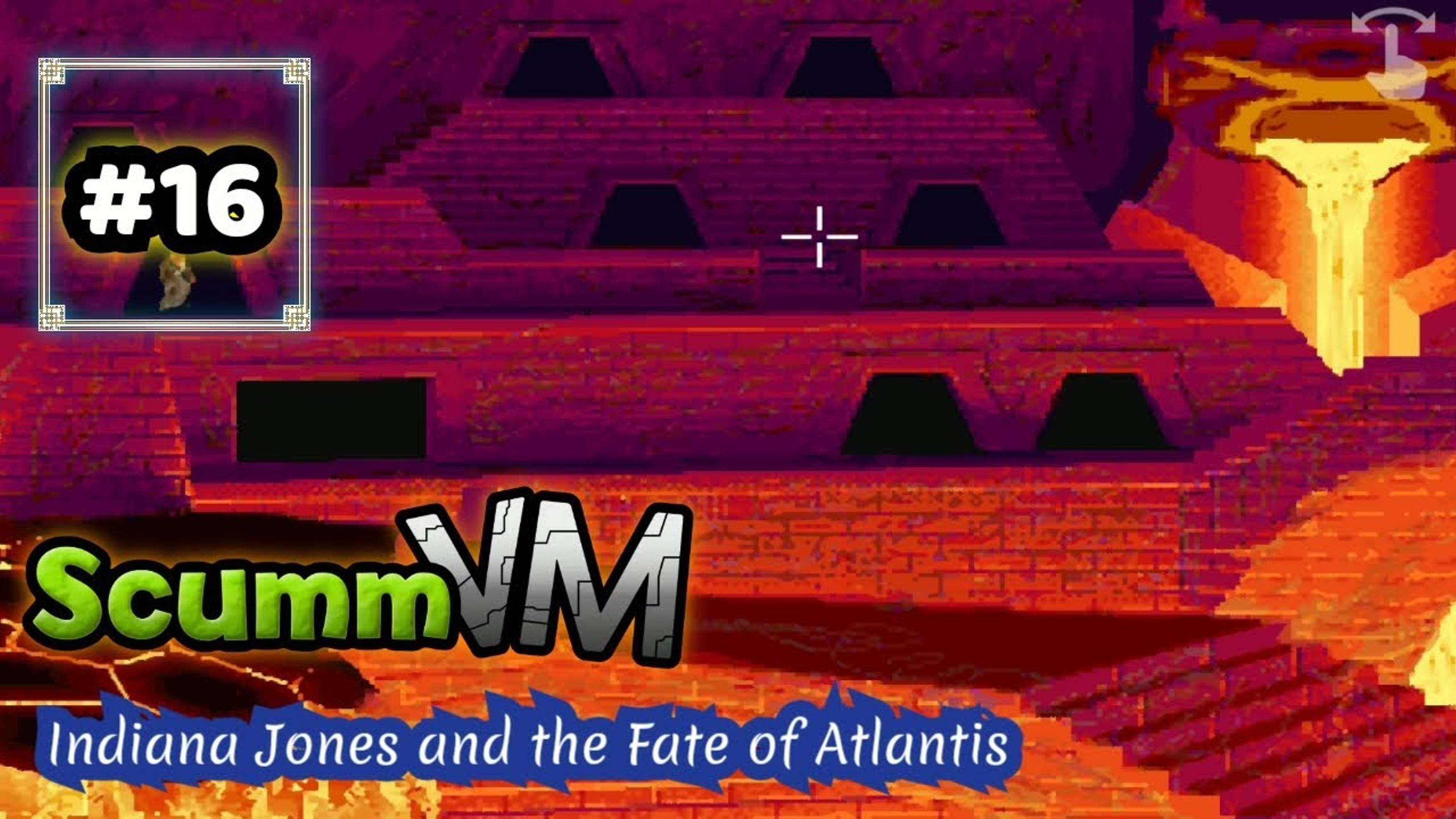 Индиана Джонс и судьба Атлантиды #16 • Сердце Атлантиды. Лабиринт • ScummVM | (Без комментариев)