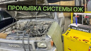 TOYOTA SURF промывка системы охлаждения