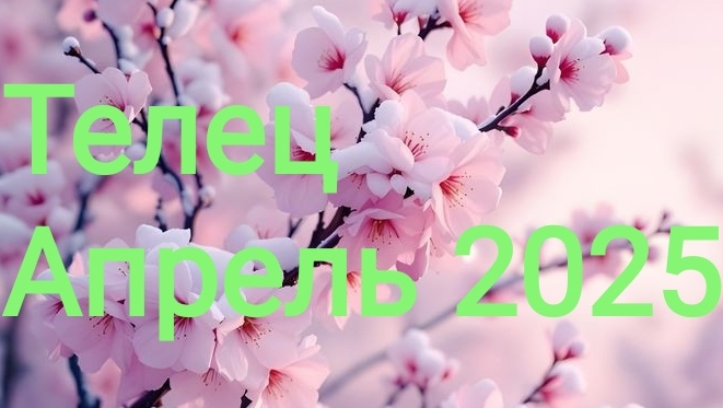 Телец. Апрель 2025 год. 🔮🔮🔮