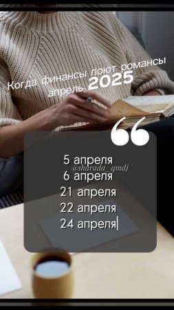 Когда финансы поют романсы апрель 2025