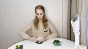 Ирина Михайлова Развивашки Делаем милую коробочку для хранения в технике оригами 6+