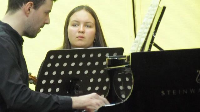 и.бах. концерт ре-минор для клавира с оркестром №1, часть третья