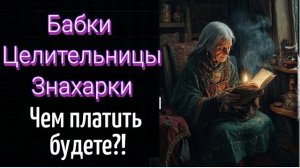 Деревенские бабки ,целительницы ,знахарки . Чем платить будете ?