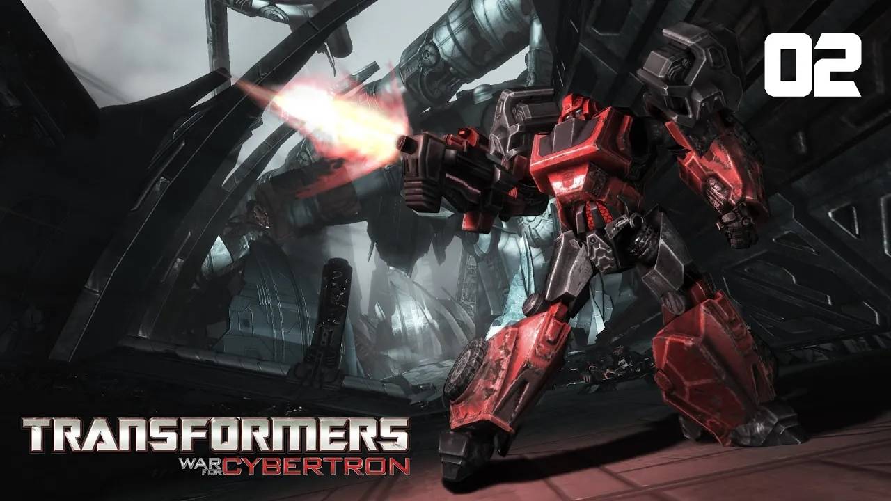 Transformers War for Cybertron Прохождение Без Комментариев #2: Тёмный Энергон [2/2]