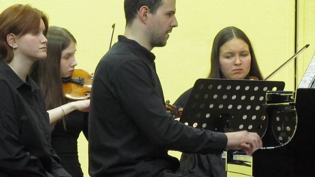 и.с.бах. третий концерт ре-мажор для клавира с оркестром. часть 3