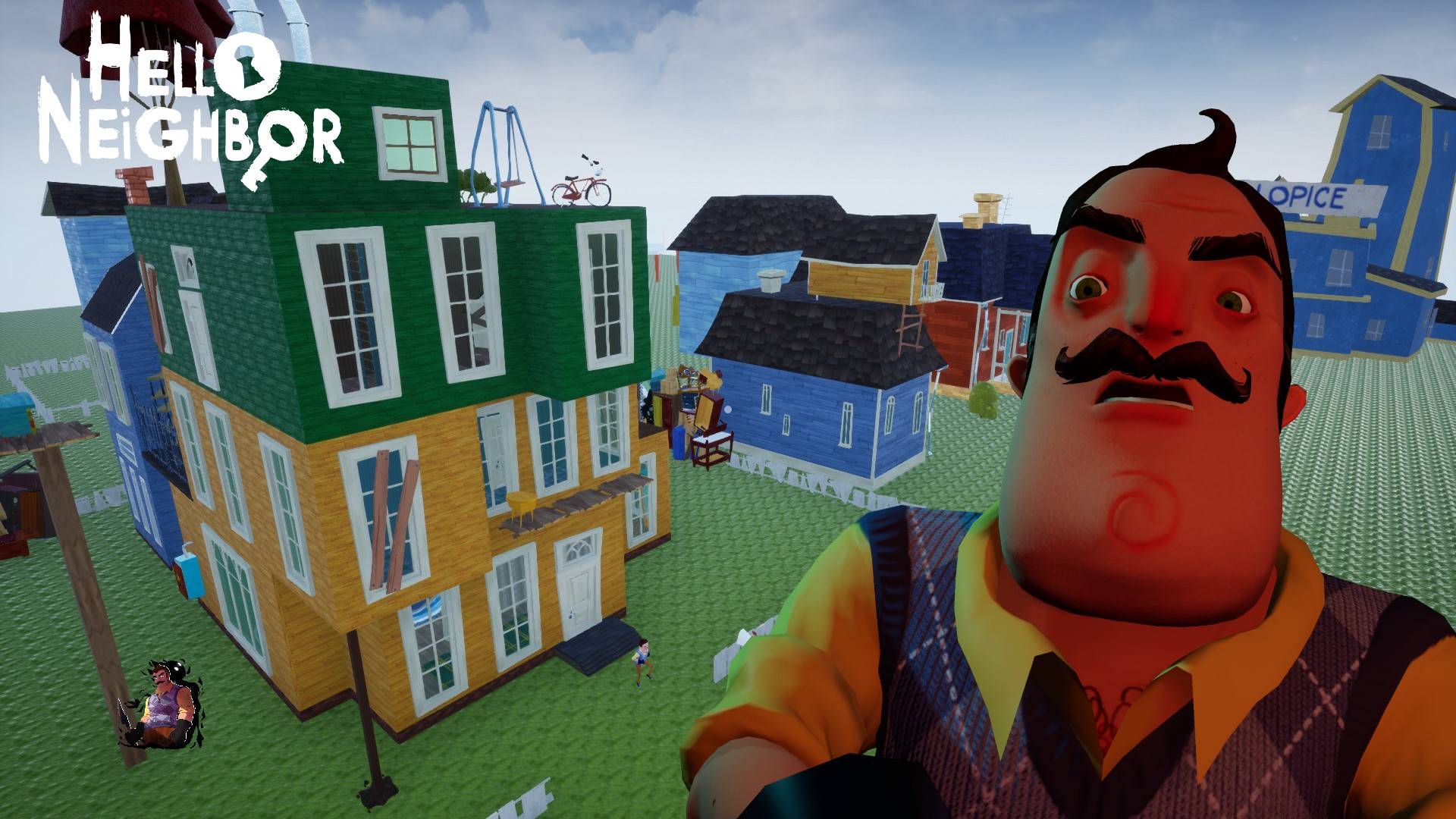 Hello Neighbor:Пивет Сосед!!!СТЕПАНЫЧ ходит сквозь предметы МОД!HelloFreak