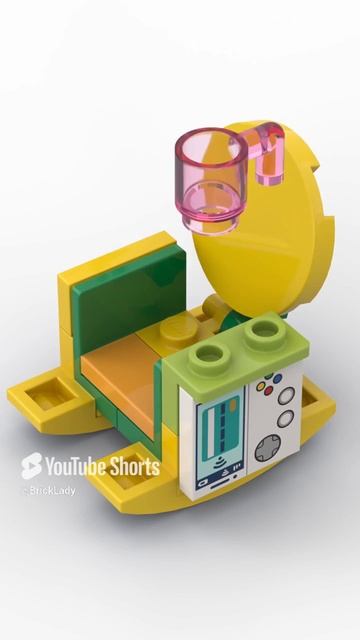Как построить кресло качалку из LEGO_ #shorts #tutorial #furniture #lego #bricklady