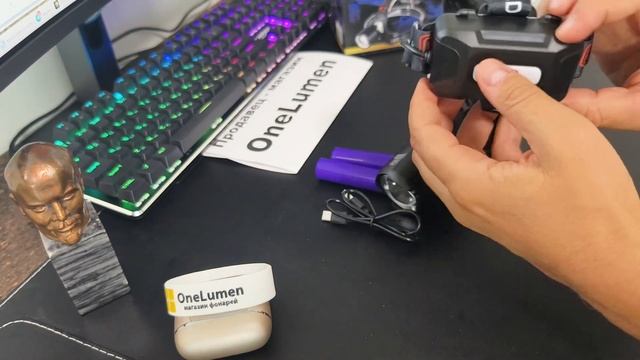 Распаковка - Налобный фонарь Rotekors RK-T115-TG-WR