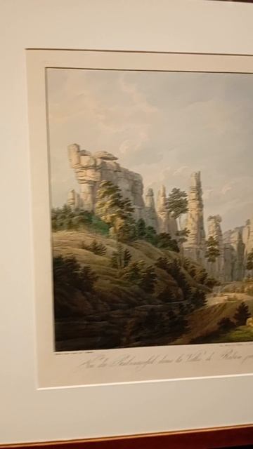 Иоган Фридрих Ганс Брудер. Пейзажи. Раскрашенные офорты.