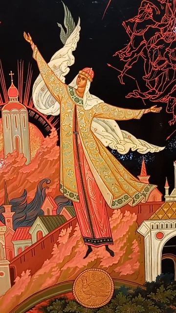 Слово о полку Игореве. Триптих. Палех.