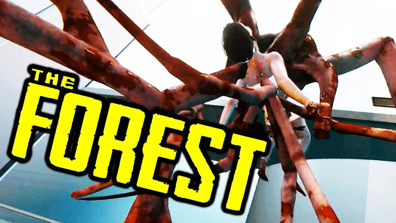 побеждаем босса в  The Forest