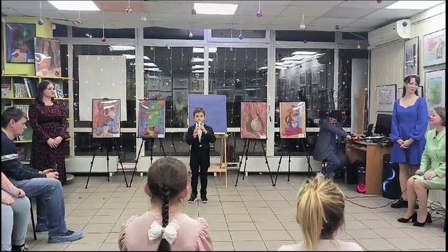 Выступление на открытии выставки. 24.01.2025.Белорусская народная песня "Перепелочка" .