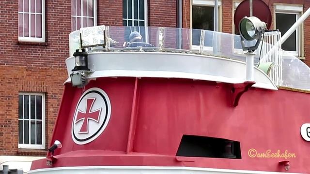 SAR GEORG BREUSING Seenotrettungskreuzer Emden Bewegungsfahrt 2014 YouTube (720p)