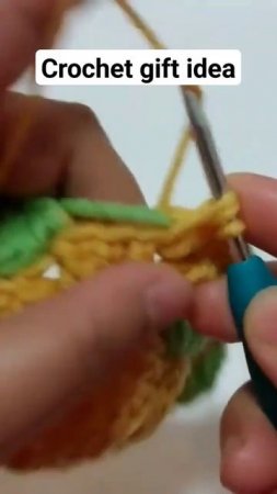 crochet Christmas gift idea #short