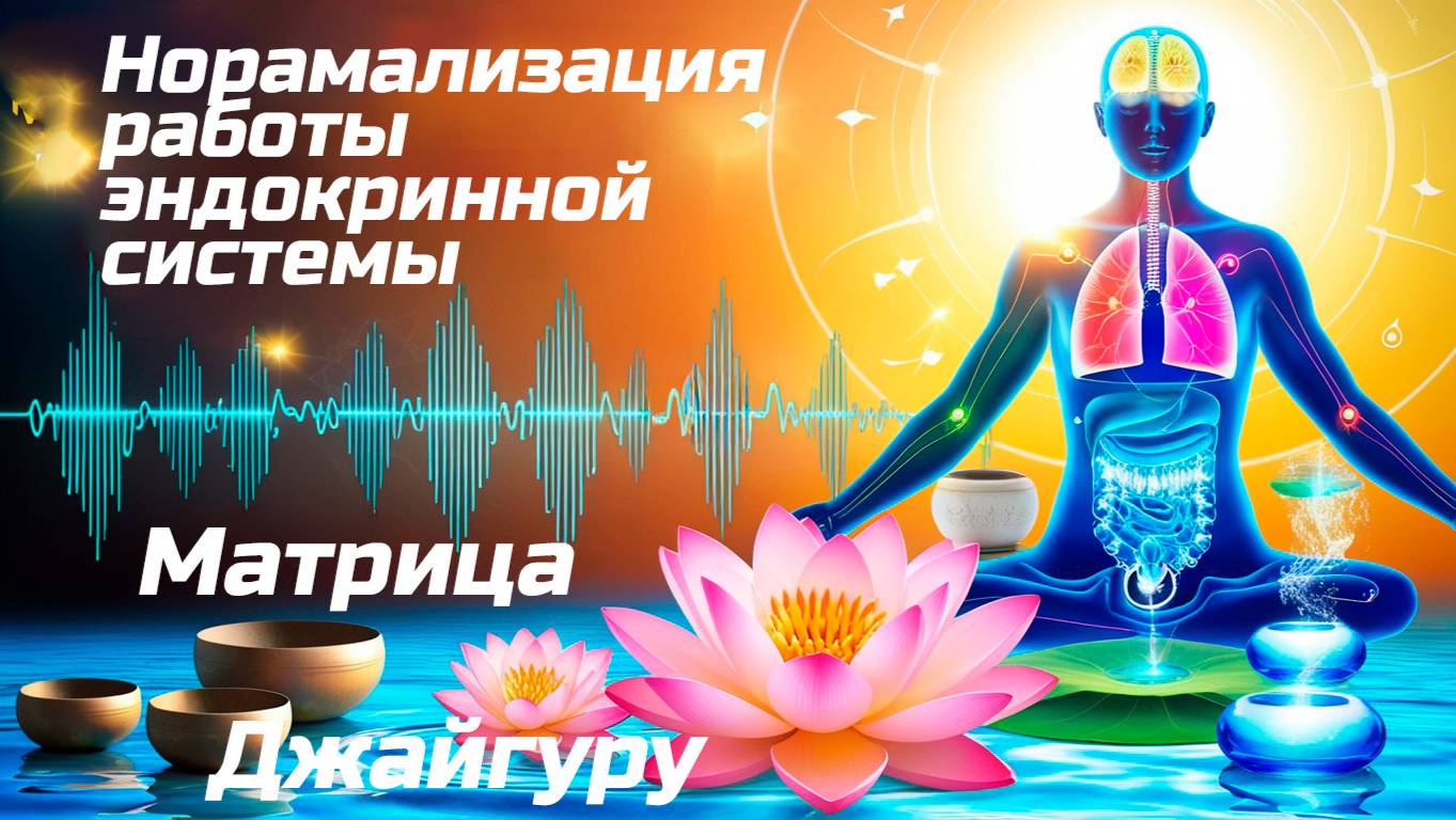 🎧Нормализация работы эндокринной системы. Виброакустическая терапия Джайгуру. 💻ВАУ "Партнёр-Ол"