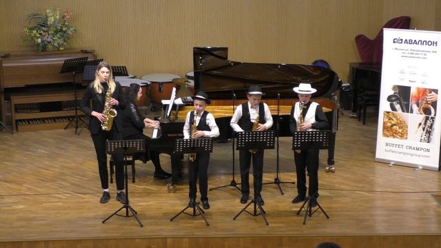 Ансамбль саксофонистов "Sound Wave Родин Кристиан, Татаков Матвей, Косинец Александр, Цуриков Родион