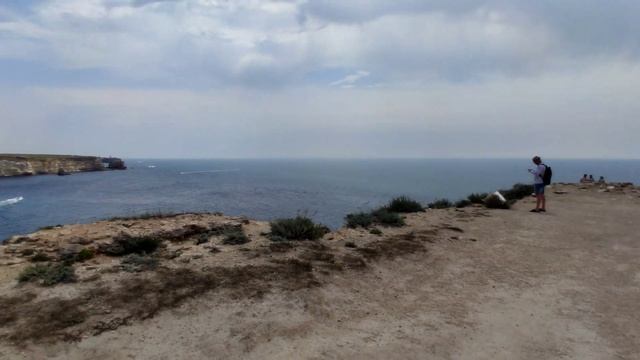 Cкульптура Мыслитель  Сердце Тарханкута. Отдых в Крыму. Крым достопримечательности