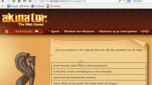 akinator    #1  dat is geen mega mindy?!