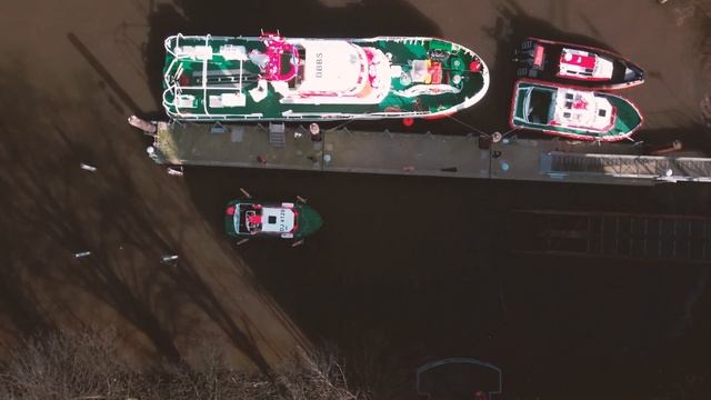 Wachwechsel in der Seenotretter-Werft