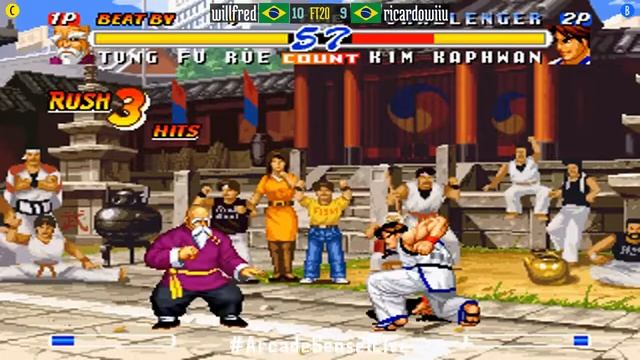 FT20 @rbff2h: willfred (BR) vs ricardowiiu (BR) [Real Bout Fatal Fury 2 ...