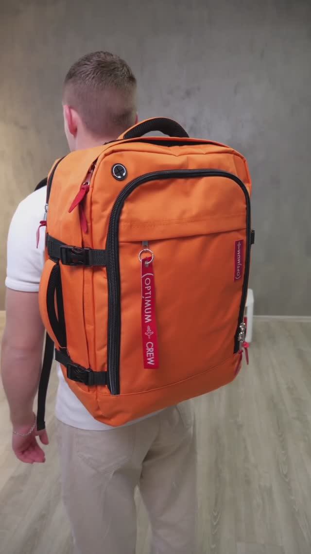 Идеальный рюкзак для ручной клади и путешествий 55х40х20 Optimum Air #рюкзакдляручнойклади