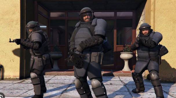 ОГРОБЛЕНИЯ БАНКА GTA V ПОЛЕТО БЕЙ