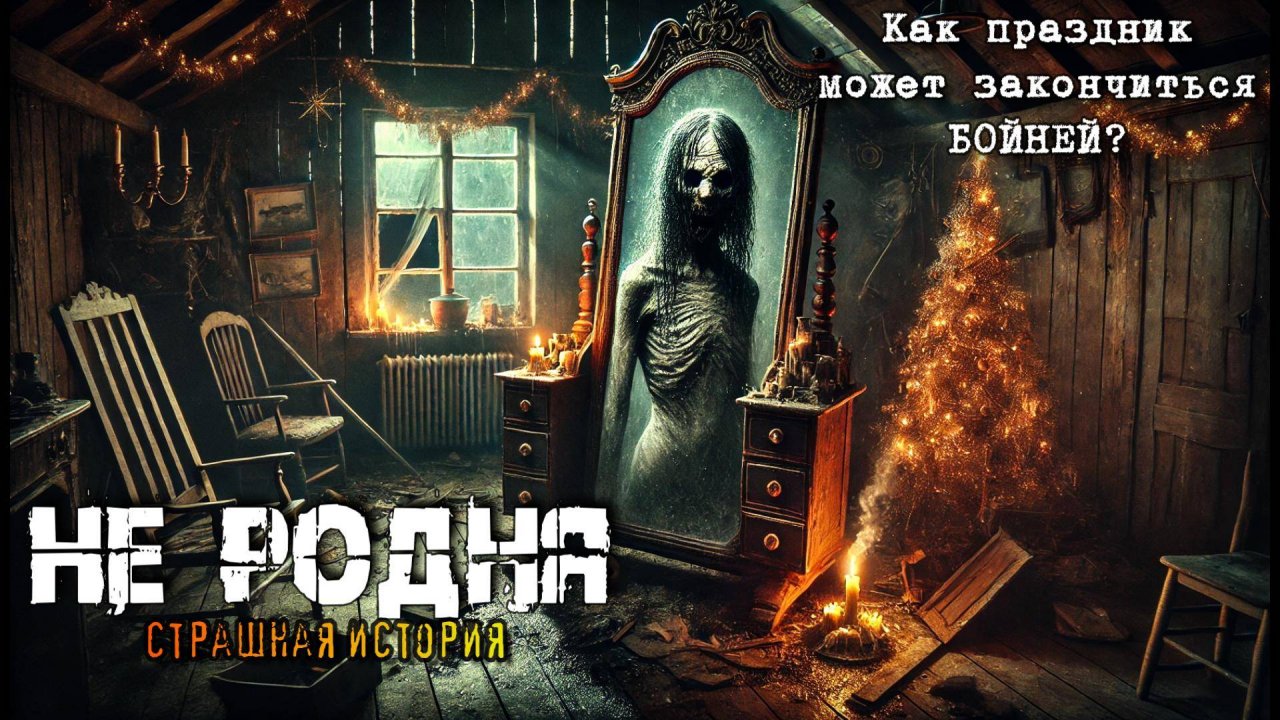 НЕ РОДНЯ | СТРАШНАЯ ИСТОРИЯ НА НОЧЬ | НОВОГОДНИЕ УЖАСЫ