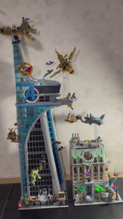 💭Отсылки и Пасхалки из набора ( Лего Башня Мстителей). Lego Marvel The Avengers Tower