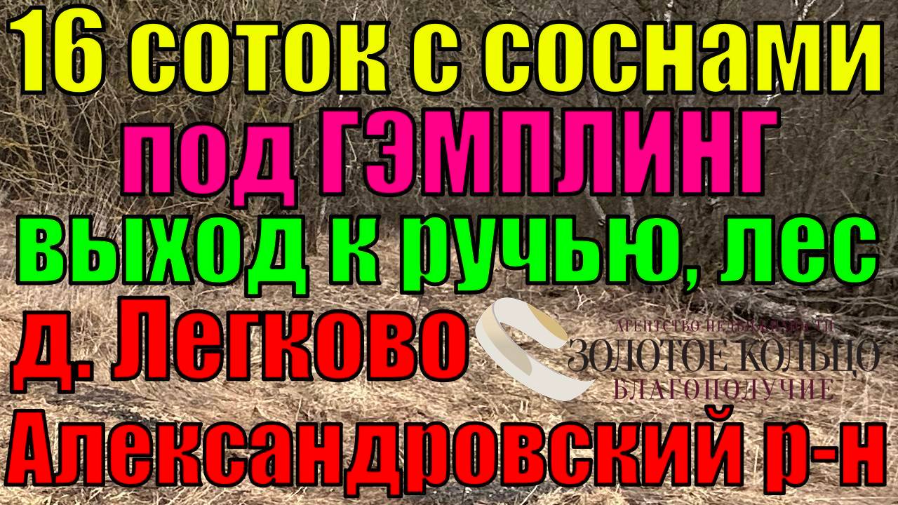 Участок 16 соток с соснами, электричеством под коммерческую деятельность( Глэмпинг) в д. Легково