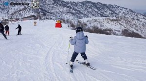 Один день на лыжах в Oi Qaragai