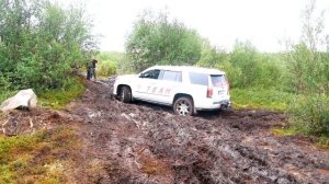 Съемная offroad лебедка для Cadillac Escalade и Chevrolet Tahoe и тд