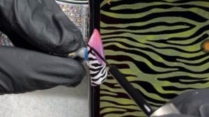 How To : Painting French Tip Process, Step by Step, Zebra Print Design, and Much More..