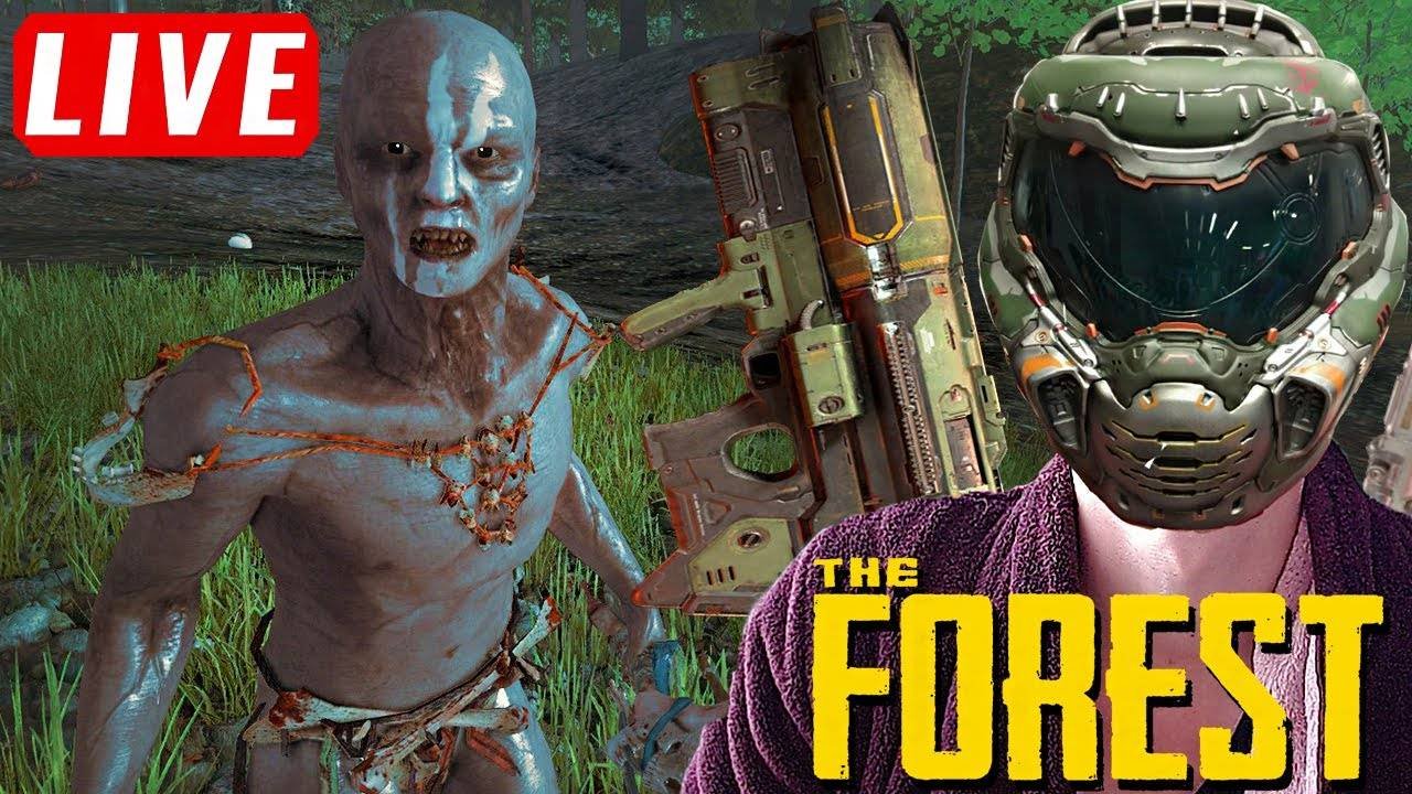 ТУТ НУЖЕН АВТОМАТ💀СТРИМ ПО THE FOREST🌳СТРАШИЛКА И ВЫЖИВАЛКА💎БЕСПЛАТНО РАЗДАЮ СКИНЫ КС 2,КЛЮЧИ НА