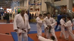 Дзюдо, Андрей Цюпаченко проводит мастер класс с юными