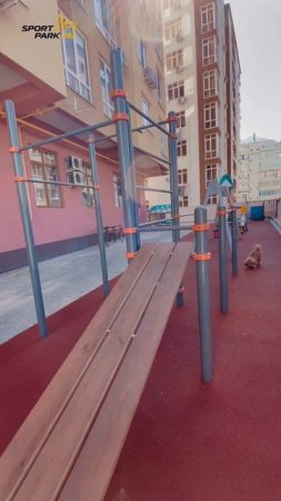 Воркаут комплекс на детской площадке