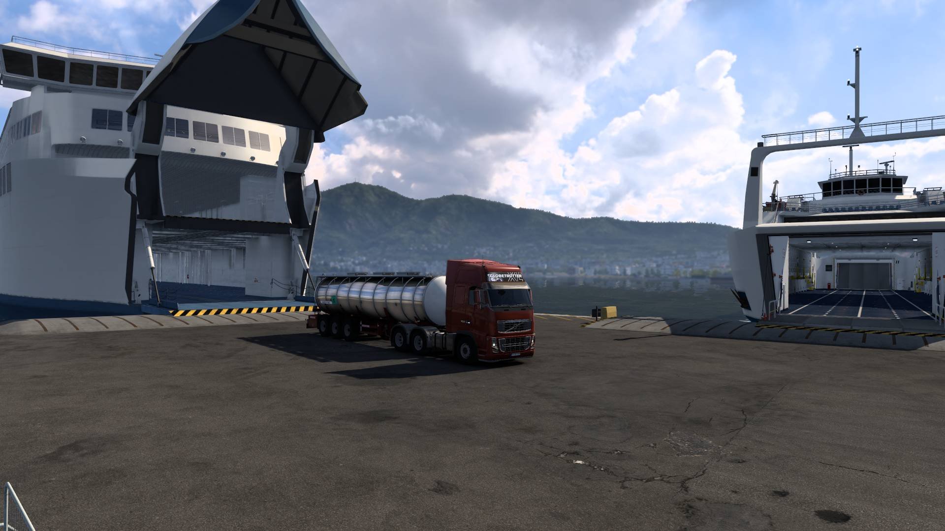 ETS 2 : Четвертый груз в Турции - Эдирне - Митилена : Груз Оливковое масло