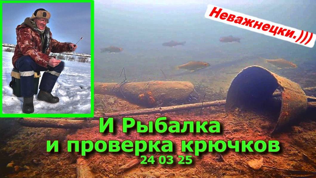 И Рыбалка и Проверка Крючков 24 03 25