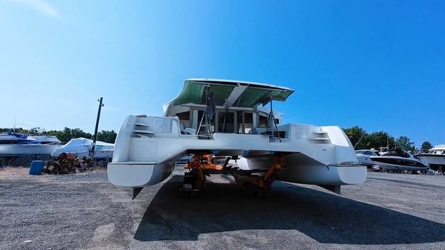 Seeing ALL Of Our Catamaran For The FIRST TIME!! (MJ Sailing - Ep 340)