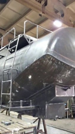 Подготовка бункера АЦВ-17Р1 под покраску