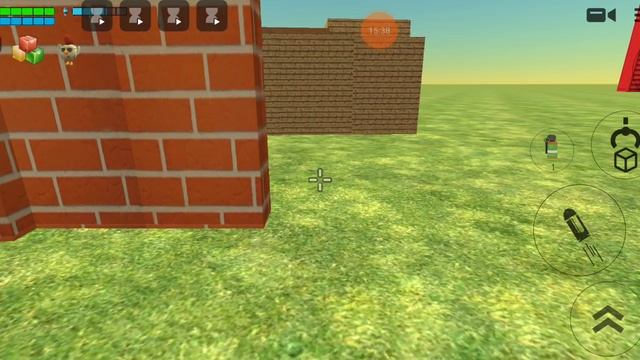 показываю как делать деревню в игре чикен Ган строки (Саша ТОП)