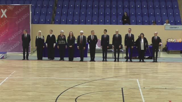 Парад и представление судей