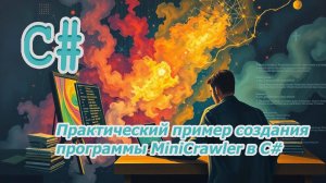 Практический пример создания программы MiniCrawler в C#