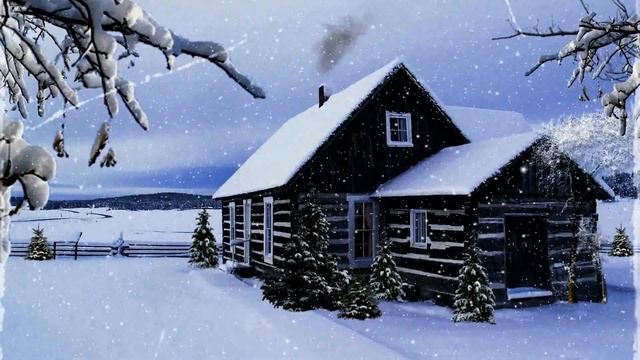 РАССЛАБЛЯЮЩИЕ ЗВУКИ ❄ ДОМИК В ЛЕСУ.МЕТЕЛЬ / RELAXING SOUNDS ❄ HOUSE IN THE FOREST.SNOWSTORM