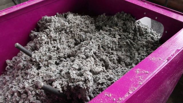 Экструдер для отходов кожевенного производства