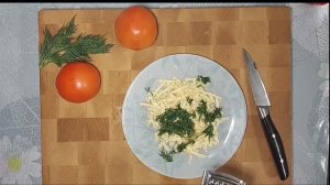 Закуска из помидоров с сыром