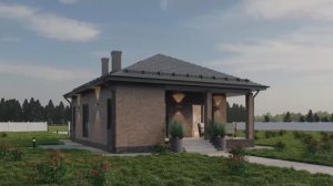 обзор готового дома 88 участок 120 предчистовая отделка, облицовка кирпич